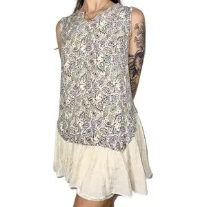 Paisley Vine | Dresses | Paisley Vine Drop Waist Dainty Cottage Core ...